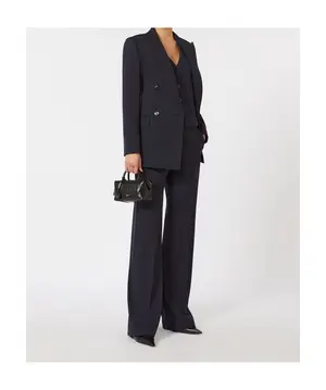 Max Mara Double-breasted Blazer - Blue