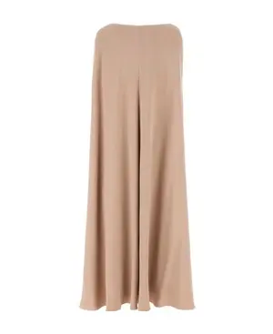 Valentino Garavani Cut-out Pleated Cape Dress
