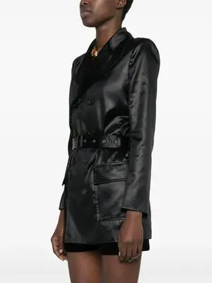 Saint Laurent Saharienne Double-breasted Belted Jacket - No