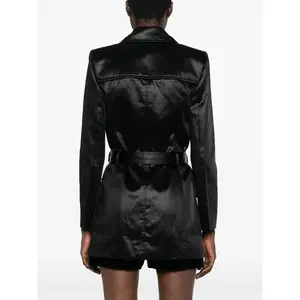 Saint Laurent Saharienne Double-breasted Belted Jacket - No