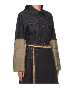 JEAN PAUL GAULTIER Denim Trucker Jacket
