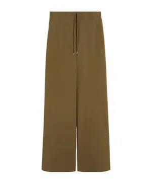 Max Mara Mstcorone Drawstring Trousers - Khaki