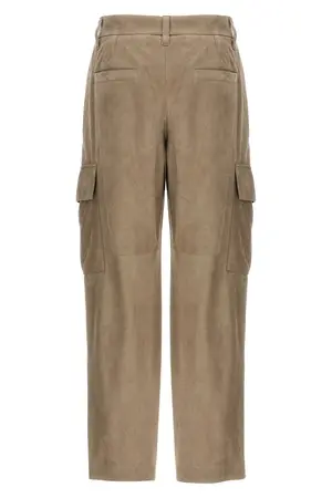 Brunello Cucinelli High-waist Straight-leg Trousers