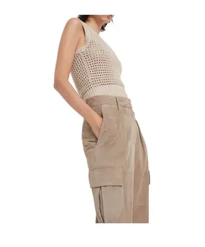 Brunello Cucinelli High-waist Straight-leg Trousers