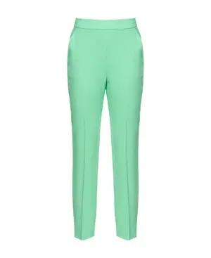 Pinko Concealed Zipped Tapered-leg Trousers