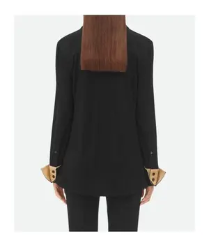 Bottega Veneta Long Sleeve Shirt With Lapels