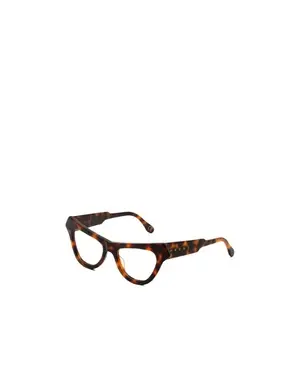Marni Logo Flat Mirror Eyeglasses - Black