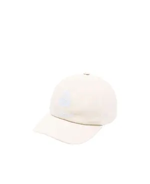 Isabel Marant Étoile Logo Embroidered Baseball Cap - White