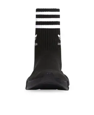 Balenciaga X Adidas Speed Sock Sneakers - Black