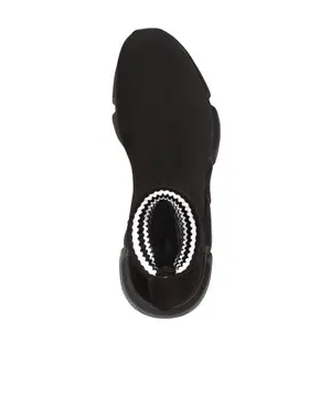 Balenciaga X Adidas Speed Sock Sneakers - Black