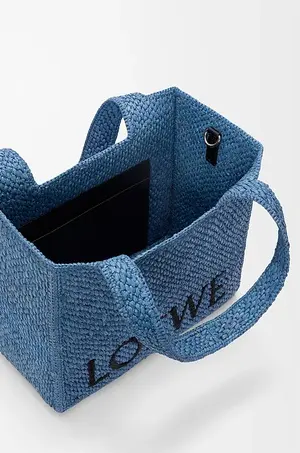 Loewe Woven Tote Bag With Removable Shoulder Strap