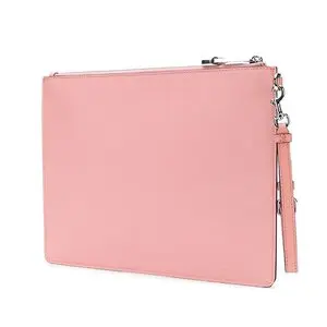 Moschino Teddy Bear Pin Pattern Large Clutch - Gray