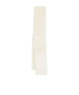 TOTEME Shearling Scarf - Off White