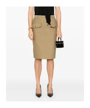 TOM FORD Flap Pocket Pencil Skirt