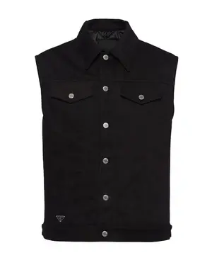 Prada Triangle Logo Gilet