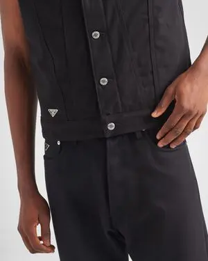 Prada Triangle Logo Gilet