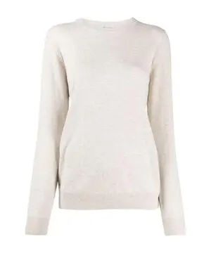 Brunello Cucinelli Crewneck Knitted Jumper - White