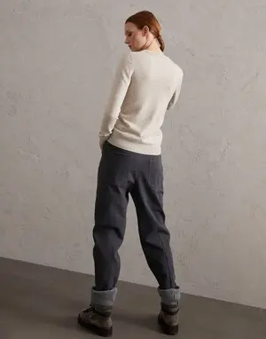 Brunello Cucinelli Crewneck Knitted Jumper - White