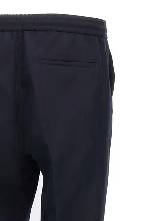 Brunello Cucinelli Pleated Drawstring Trousers - Blue