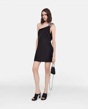 Stella McCartney Embellished One-shoulder Dress