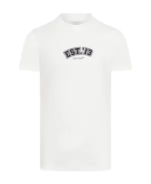 Off-White Graphic Printed Crewneck T-shirt