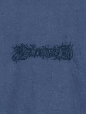 Balenciaga Logo Embroidered T-shirt