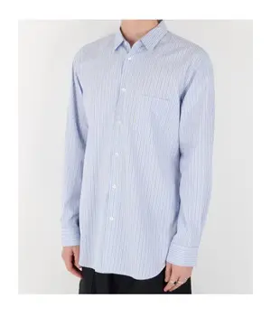 Comme Des Garçons Striped Shirt - Blue