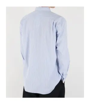 Comme Des Garçons Striped Shirt - Blue