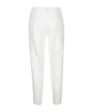 Peserico Slim Tailored Pants - White