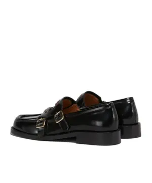 Marni Buckled Loafers - Black