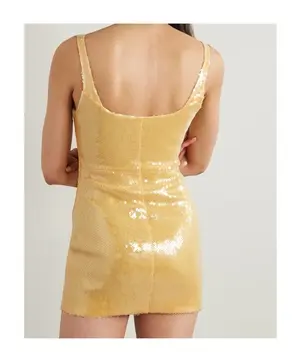 16Arlington Sequin Embellished Mini Dress - Nude