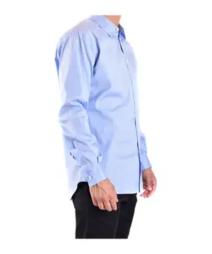 Dsquared2 Logo Printed Long Sleeved Shirt - Blue