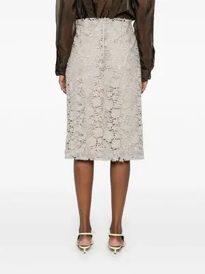 P.a.r.o.s.h Guipure Lace Skirt