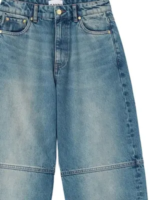 GANNI Tint Rigid Stary Jeans - Blue