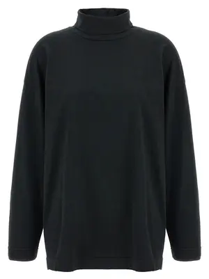 HAIKURE Long-sleeved High Collar T-shirt