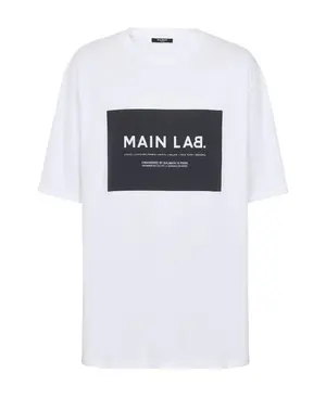 Balmain Logo Detailed Crewneck T-shirt