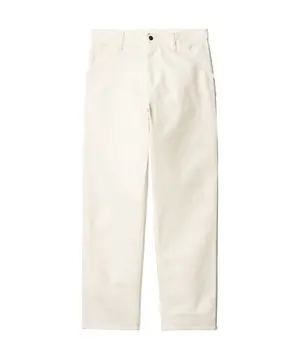 Carhartt Work In Progress Relaxed Fit Work Pants - White