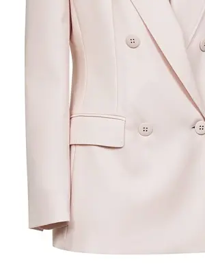 Max Mara Double-breasted Peak-lapel Blazer