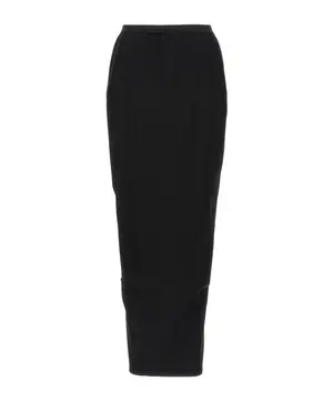 Rick Owens Back Slit Long Skirt