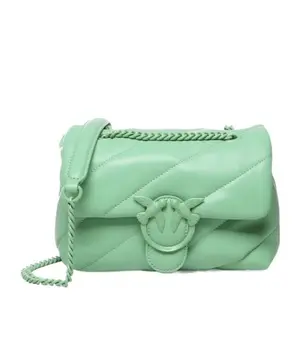 Pinko Love Bird Quilted Crossbody Bag