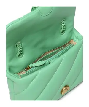Pinko Love Bird Quilted Crossbody Bag