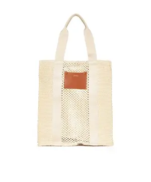Isabel Marant Étoile Woven Top Handle Bag