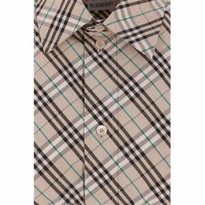 Burberry Checked Belted Shirt Mini Dress
