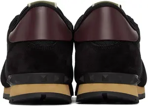Valentino Garavani Rockrunner Low-top Sneakers - Black