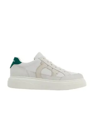 FERRAGAMO Gancini Lace-up Sneakers