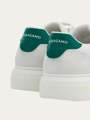 FERRAGAMO Gancini Lace-up Sneakers
