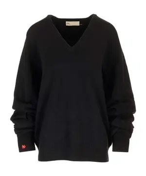 Tory Burch V-neck Knitted Jumper