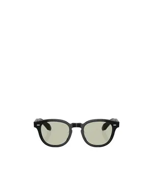 Oliver Spencer Oval Frame Sunglasses - Nude
