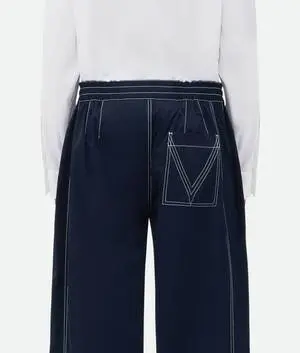 Bottega Veneta Straight-leg Jeans With Contrast Stitching
