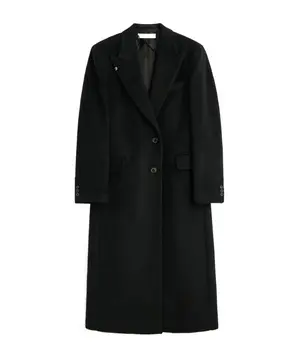 Our Legacy Long-sleeved Wool Blend Coat